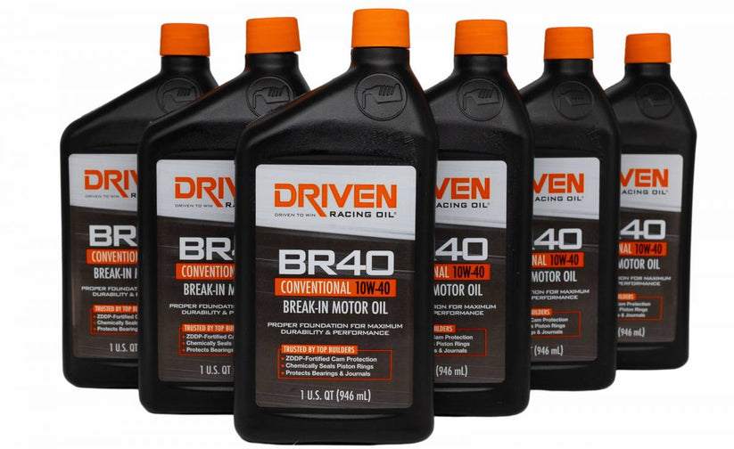 BR40 Conventional 10w-40 Break-In Oil – Driven Racing Oil Australia