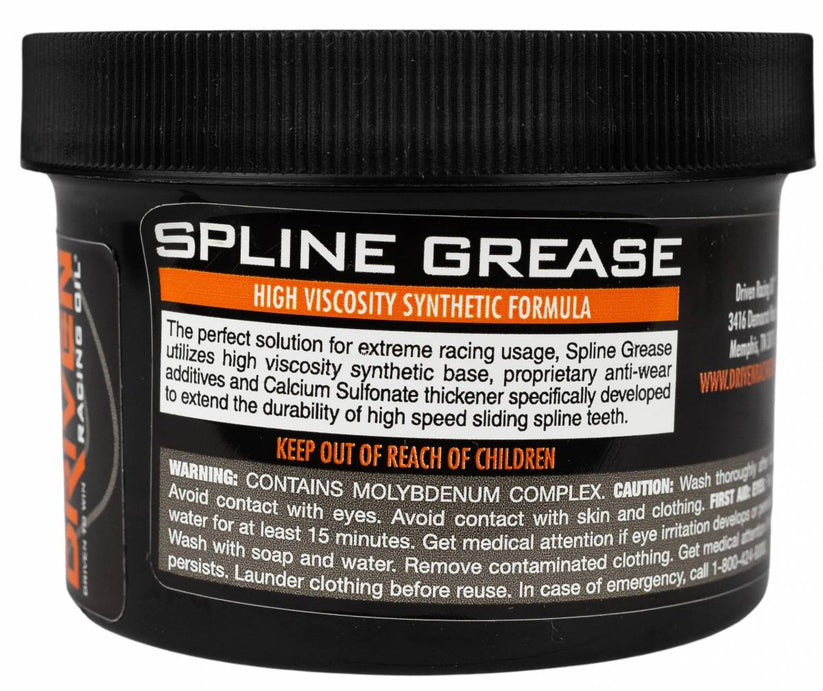 Extreme Pressure Spline Grease - 1/2 lb. Tub – Driven Racing Oil Australia