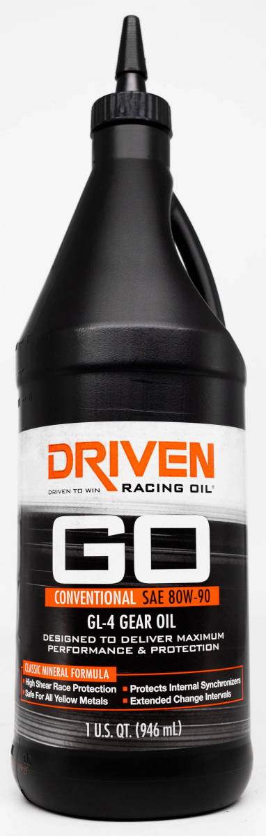 GO 80W-90 Conventional GL-4 Gear Oil – Driven Racing Oil Australia