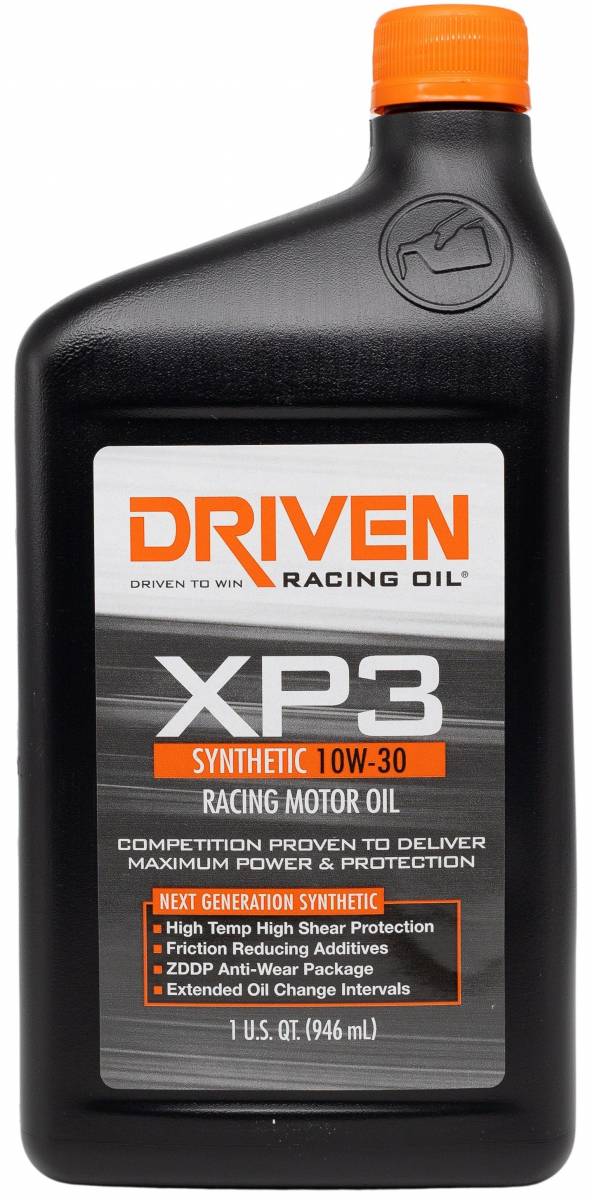 XP3 10W-30 Synthetic Racing Oil – Driven Racing Oil Australia